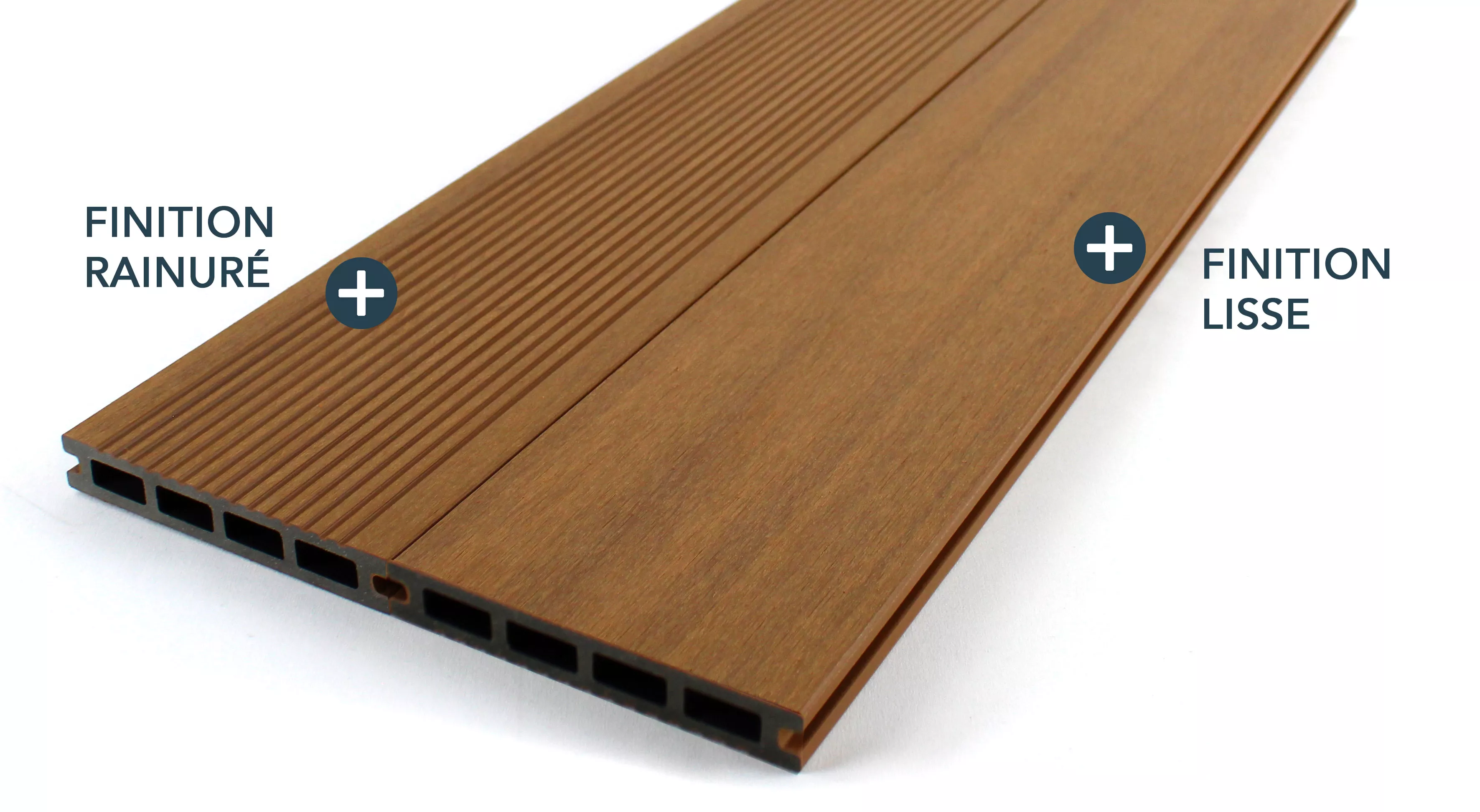 Lame de terrasse bois composite EXPRESSION UltraProtect | neowood